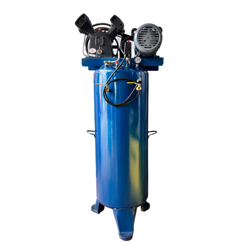 COMPRESOR NACIONAL 2HP*2PISTOLA2065 VERTICAL